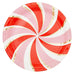Peppermint Holiday Paper Party Plates – Très Chic Party Boutique